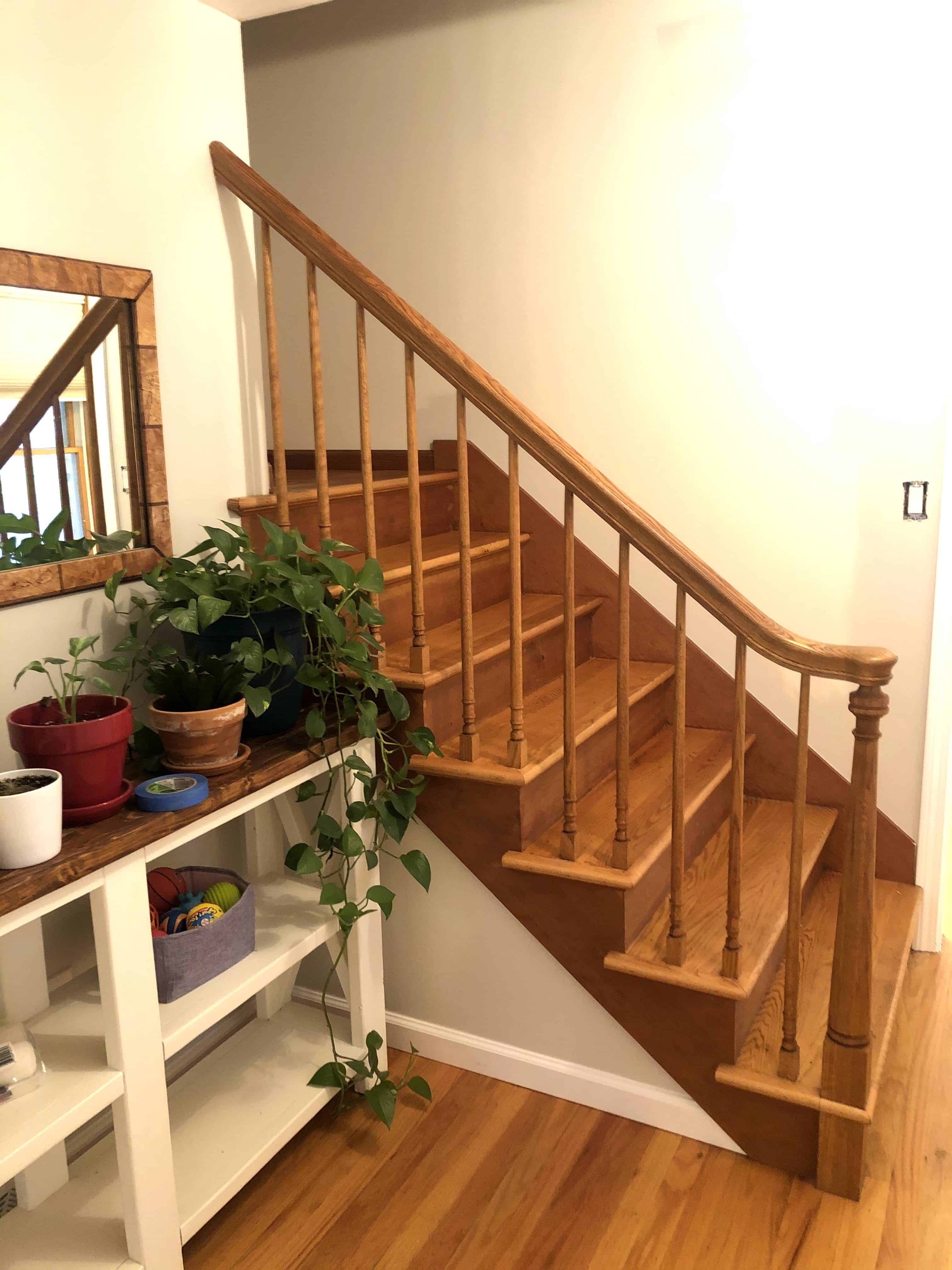 How to Paint Stairs: Detailed Guide for Painting Spindles, Risers and ...